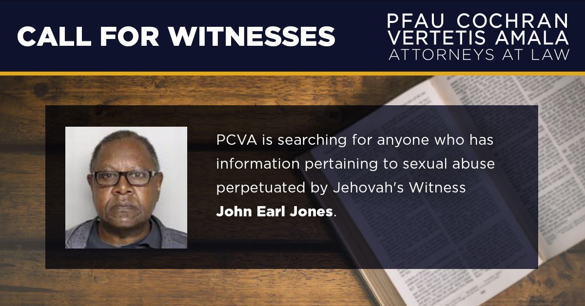 Lawyers Representing Victims of John Earl Jones