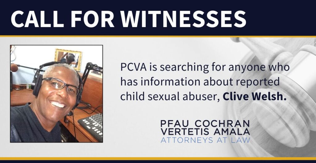 Clive Welsh • Pfau Cochran Vertetis Amala PLLC